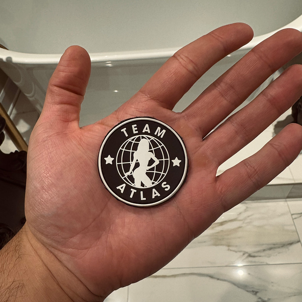 Team Atlas Wolf Pack Pin